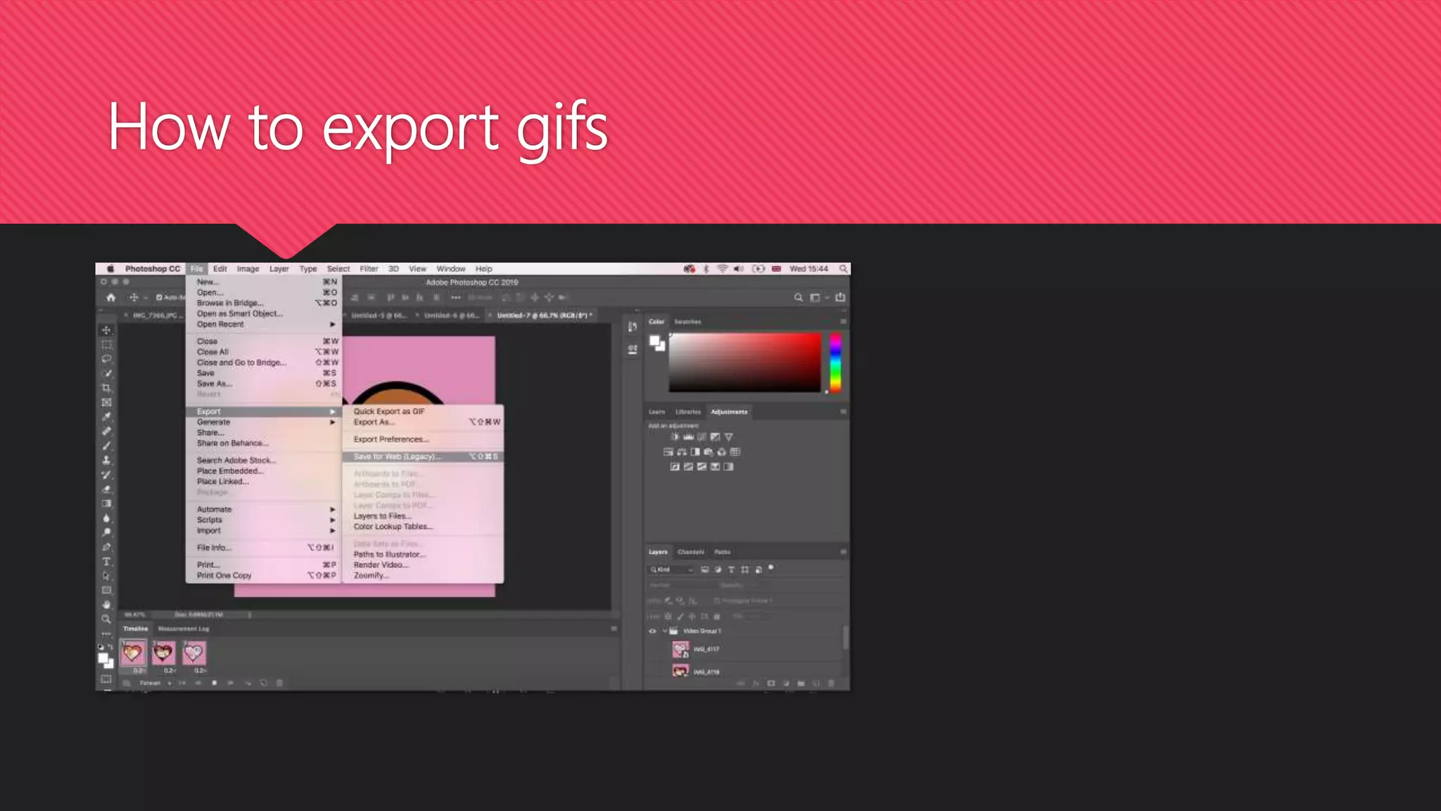 Narrative and sequence gifs | PPT