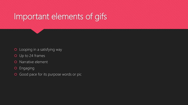 Narrative and sequence gifs | PPT