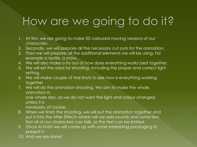 Narrative and sequence presentation | PPT