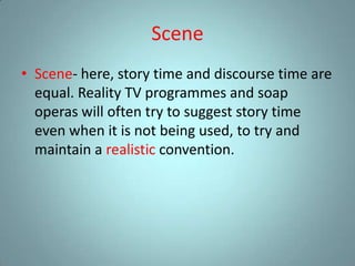 Narrative and time | PPTX