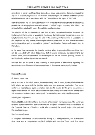 Narrative annual report 2017 eng | PDF