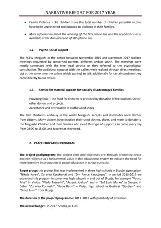 Narrative annual report 2017 eng | PDF