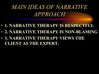 Narrative approach | PPTX