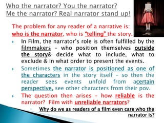 Narrative AS Film part 2 | PPT