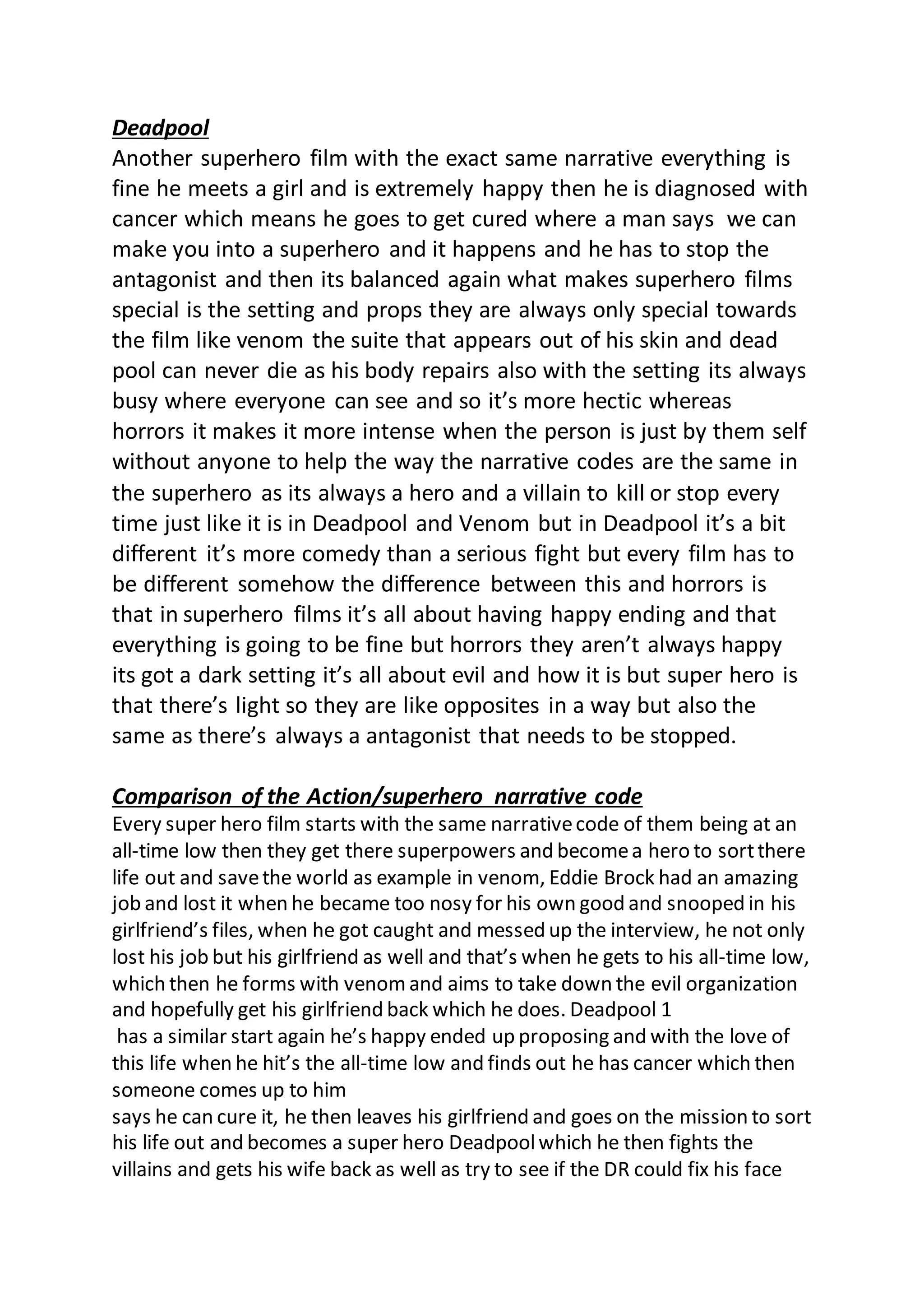 Narrative codes and stylistic codes genre assignment | DOCX