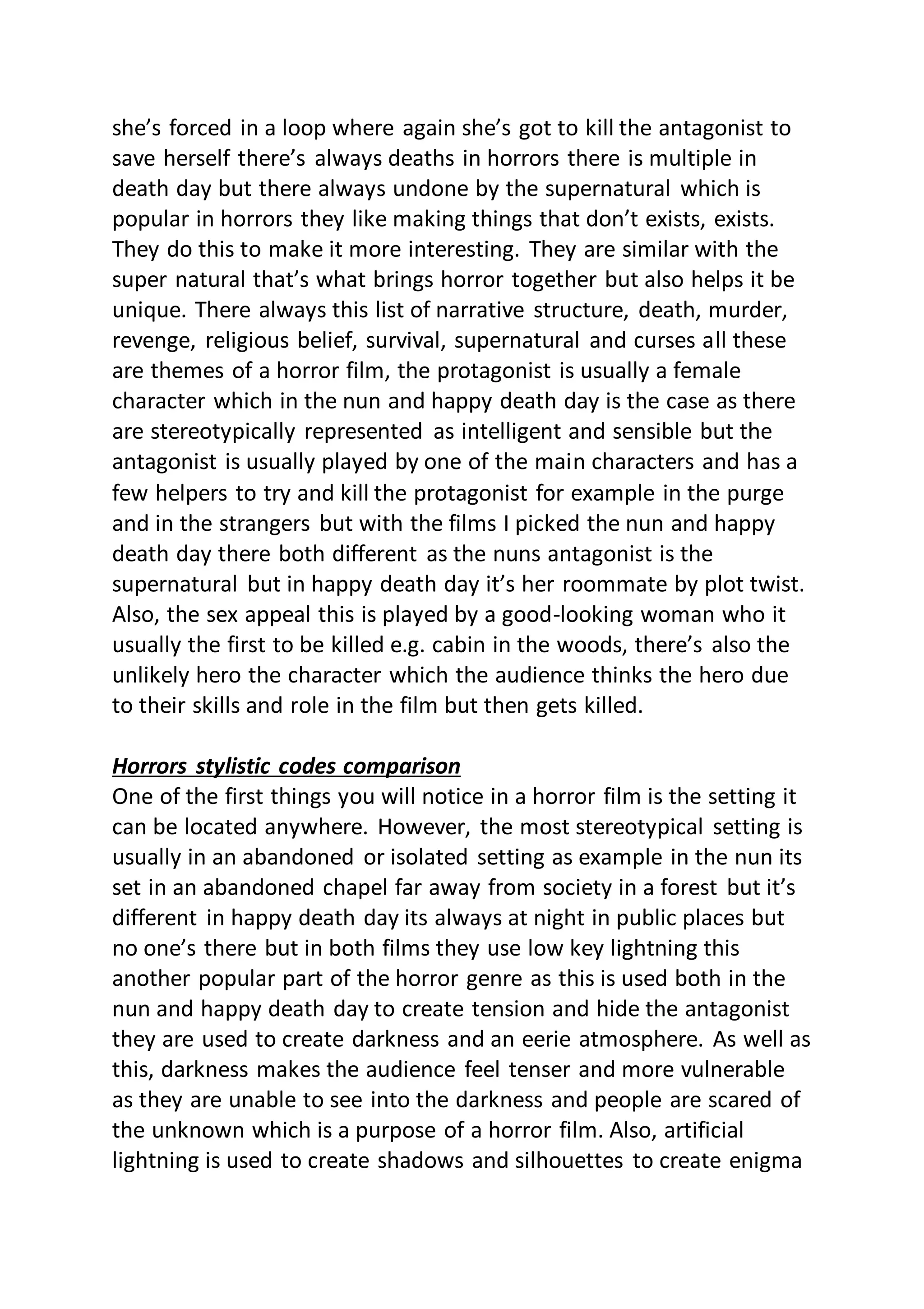 Narrative codes and stylistic codes genre assignment | DOCX