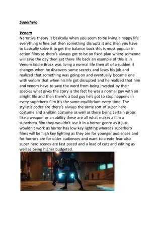 Narrative codes and stylistic codes genre assignment | PDF