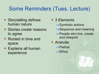 Narrative Coherence And Fidelity | PPT