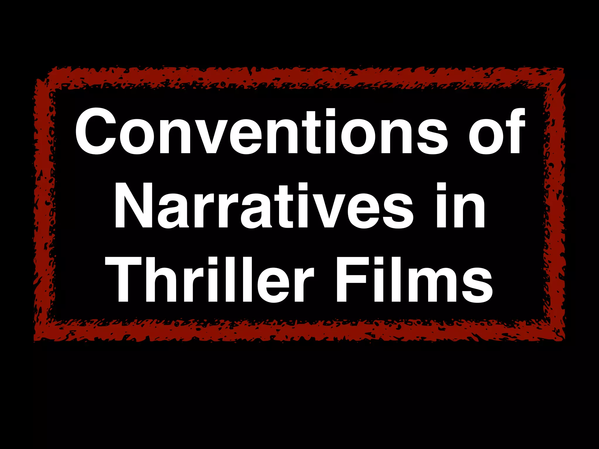 Narrative conventions | PPT