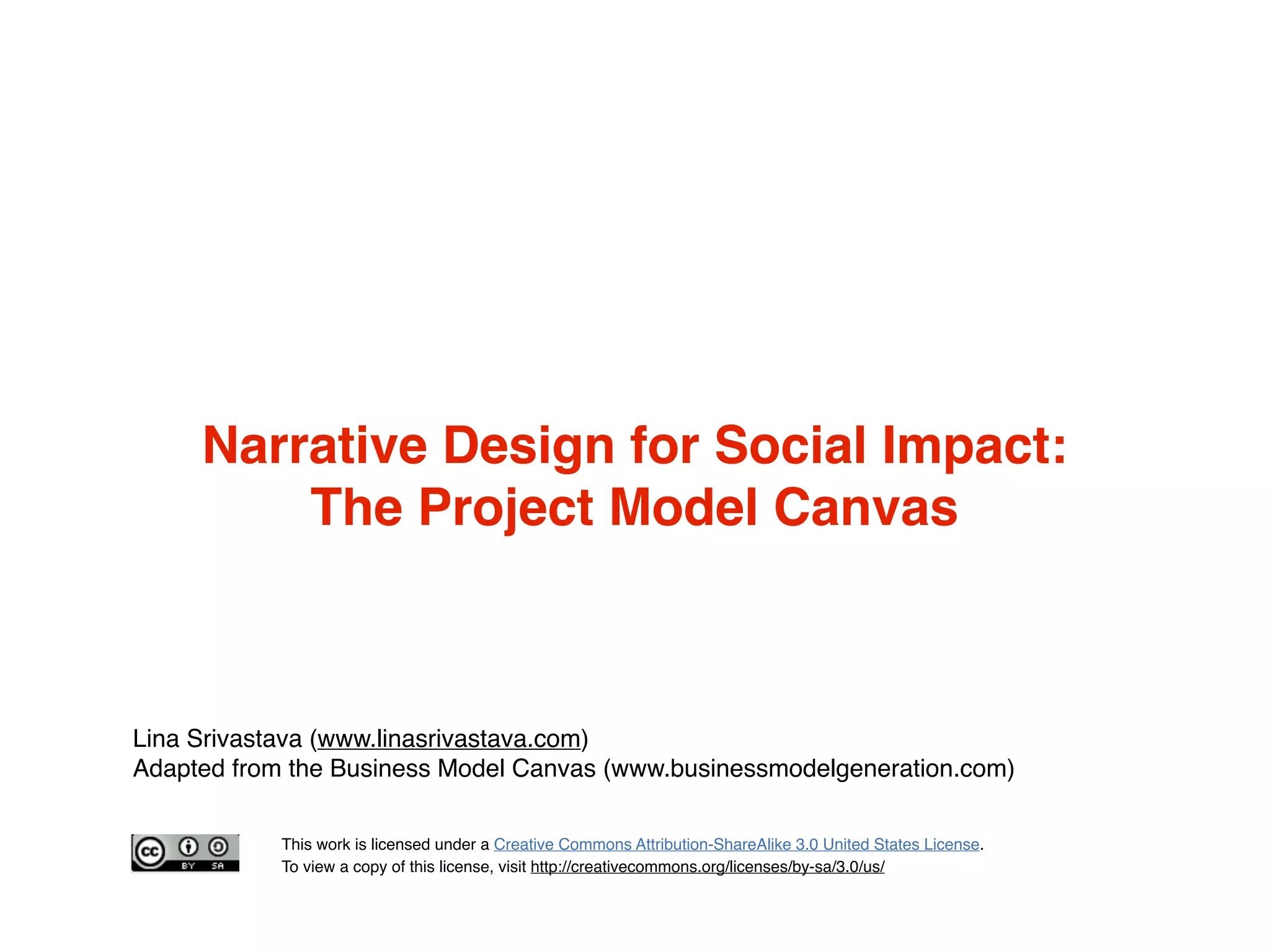 Narrative Design Canvas | PDF