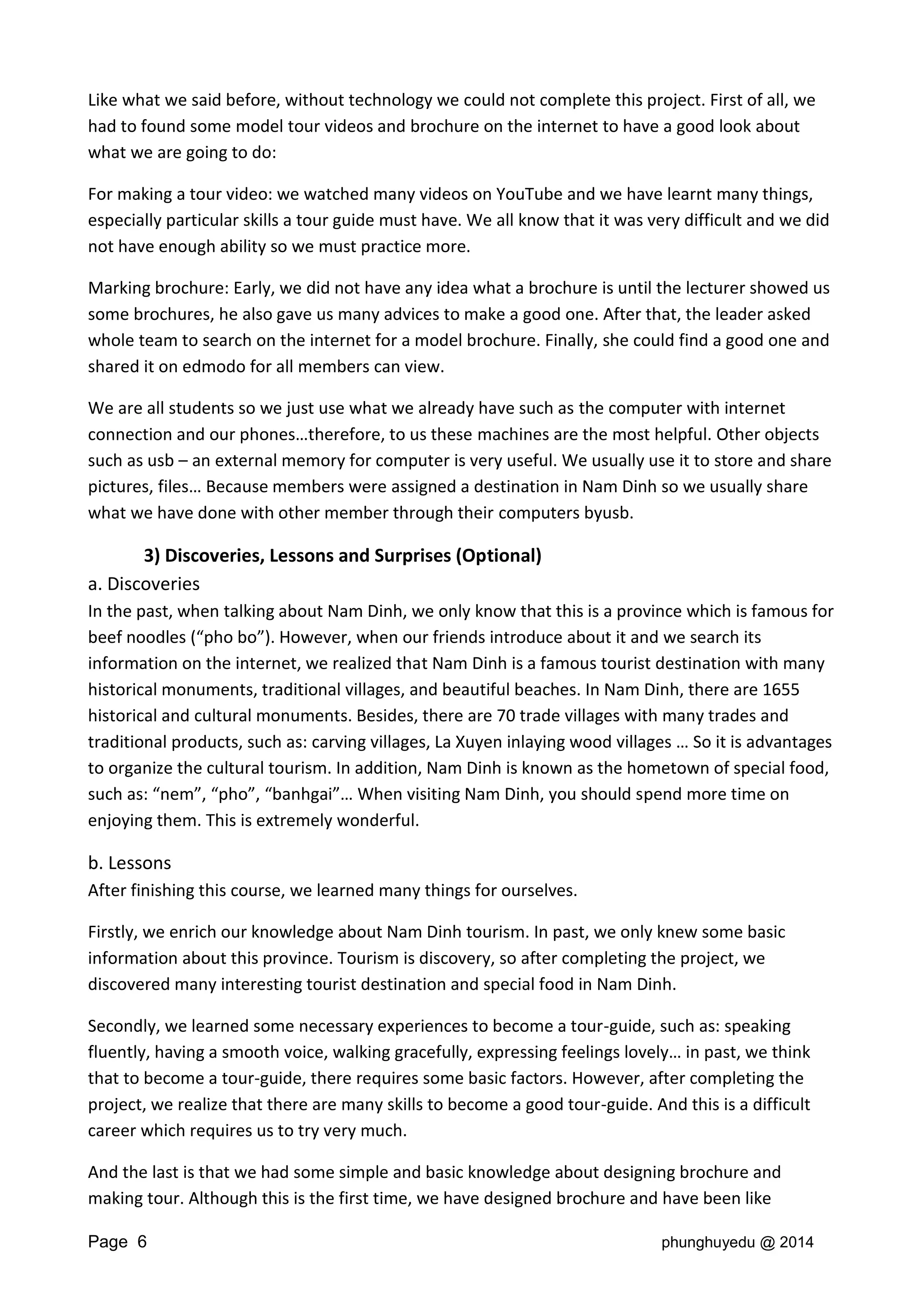 Narrative group ABC | DOCX | Travel