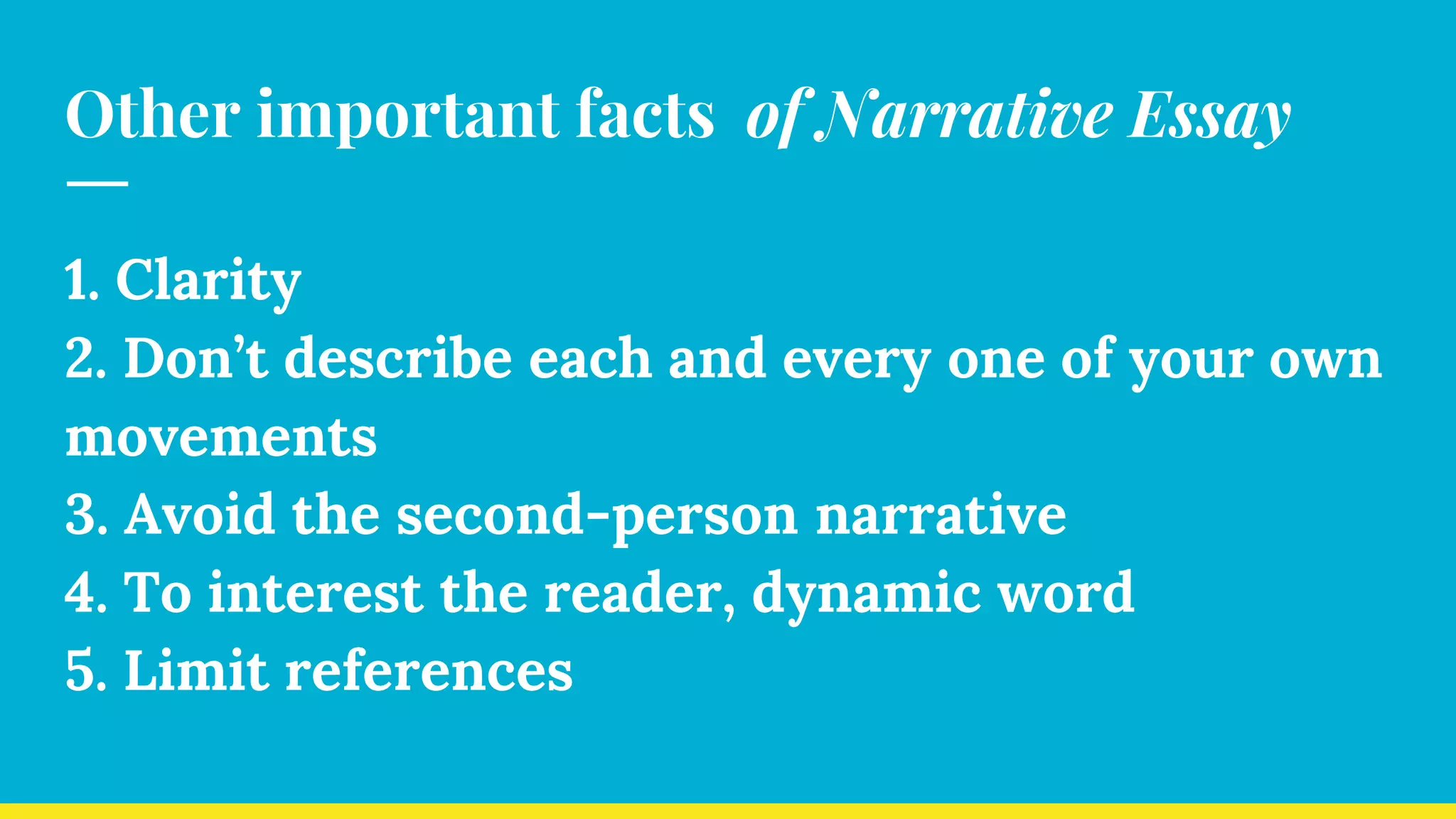 Narrative Essay Outline | PPT