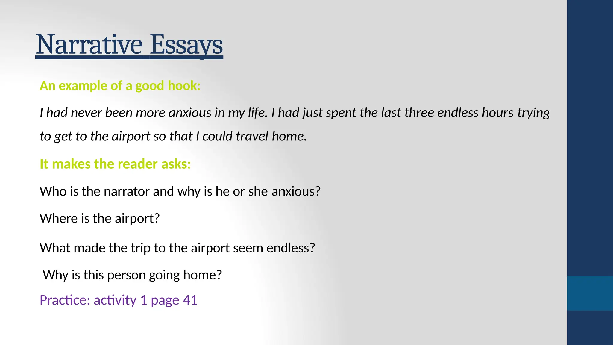 English writing skill NARRATIVE ESSAY.pptx