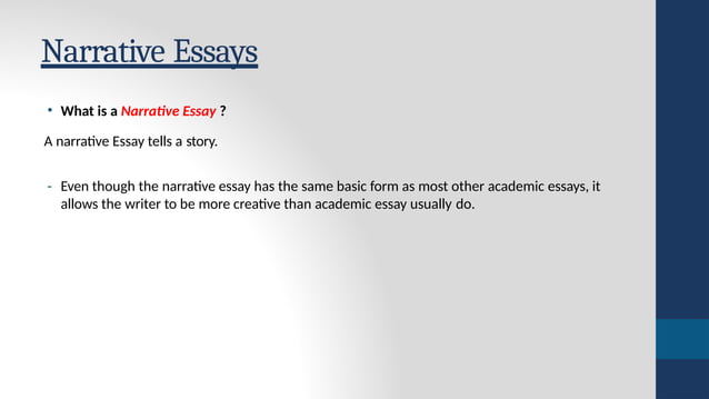 English writing skill NARRATIVE ESSAY.pptx