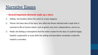 English writing skill NARRATIVE ESSAY.pptx