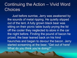 A PowerPoint that explains the narrative essay | PPTX