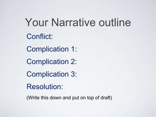 Narrative essay franklin outline | PPTX
