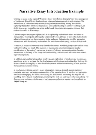 Narrative Essay Introduction Example.pdf