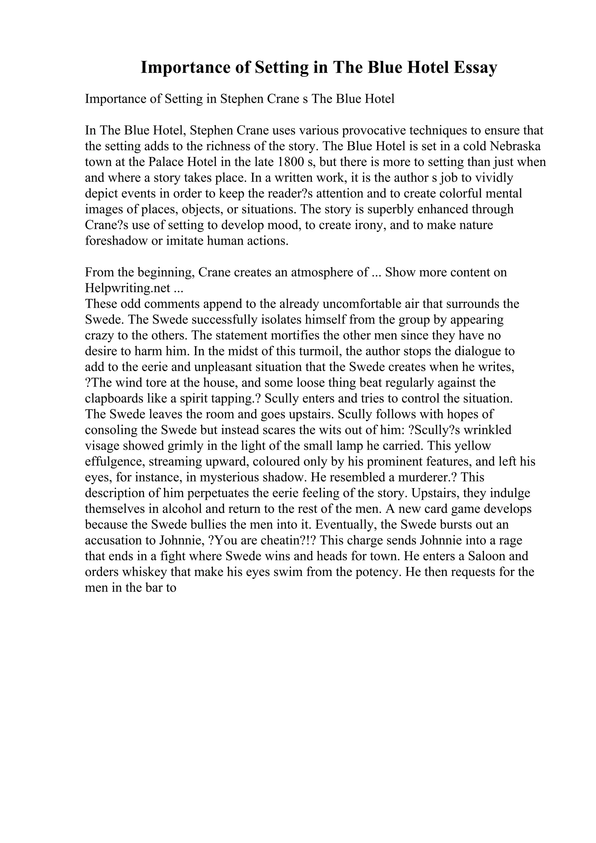 Narrative Essay Introduction Example Personal Narrative Essay Sample