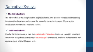Narrative essays | PPTX
