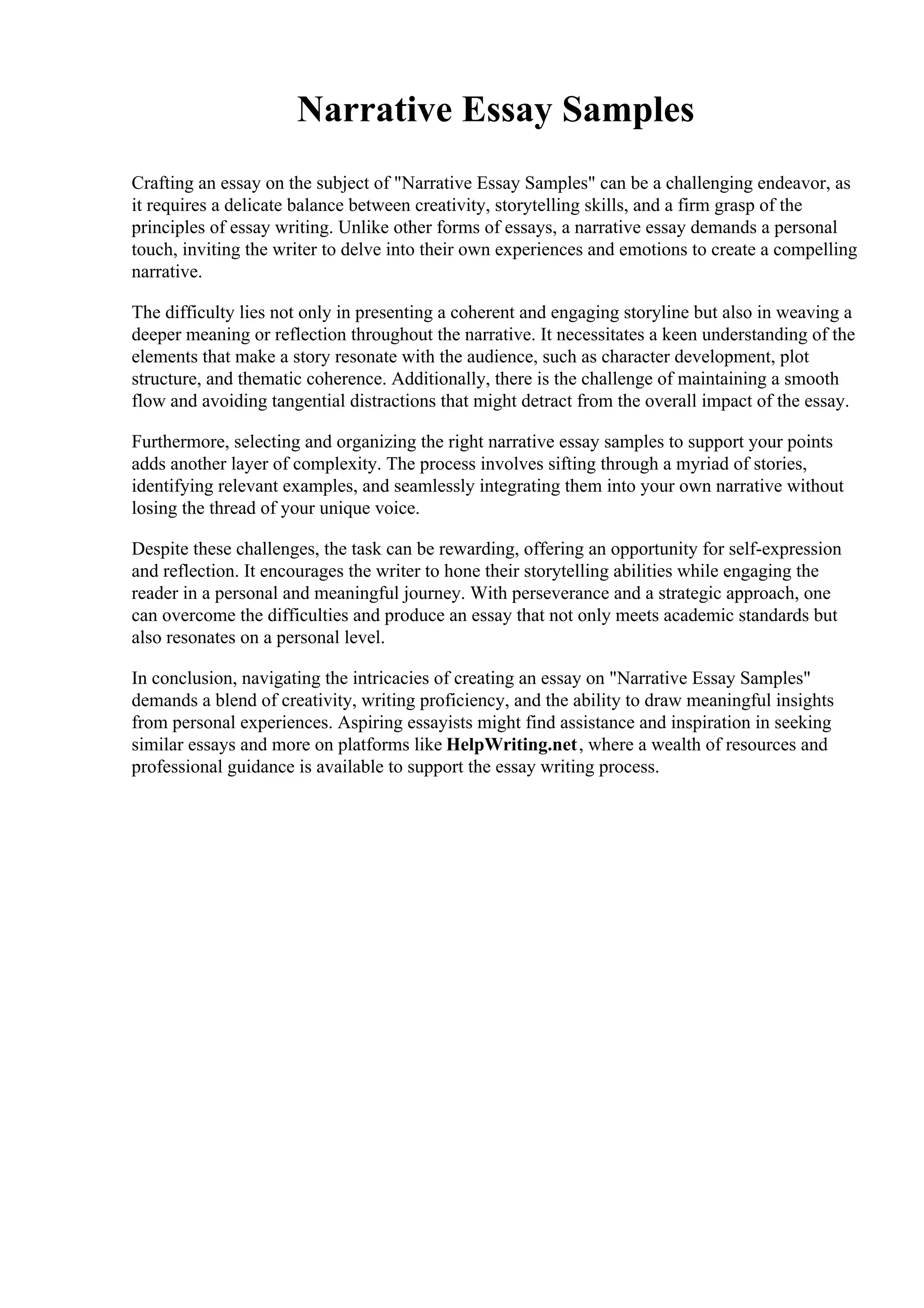 Narrative Essay Samples.pdf