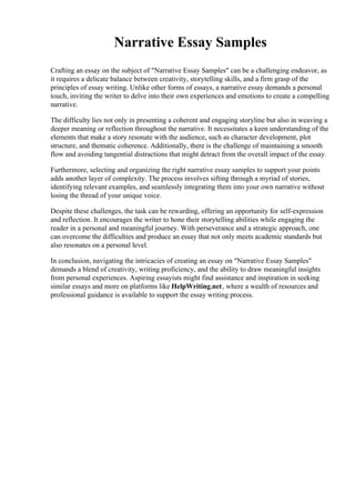 Narrative Essay Samples.pdf