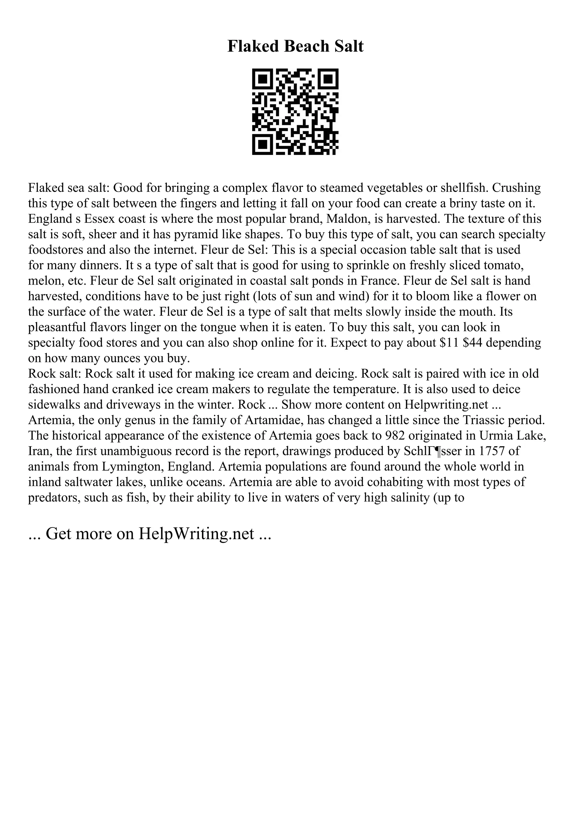 Narrative Essay Samples For Middle School | PDF
