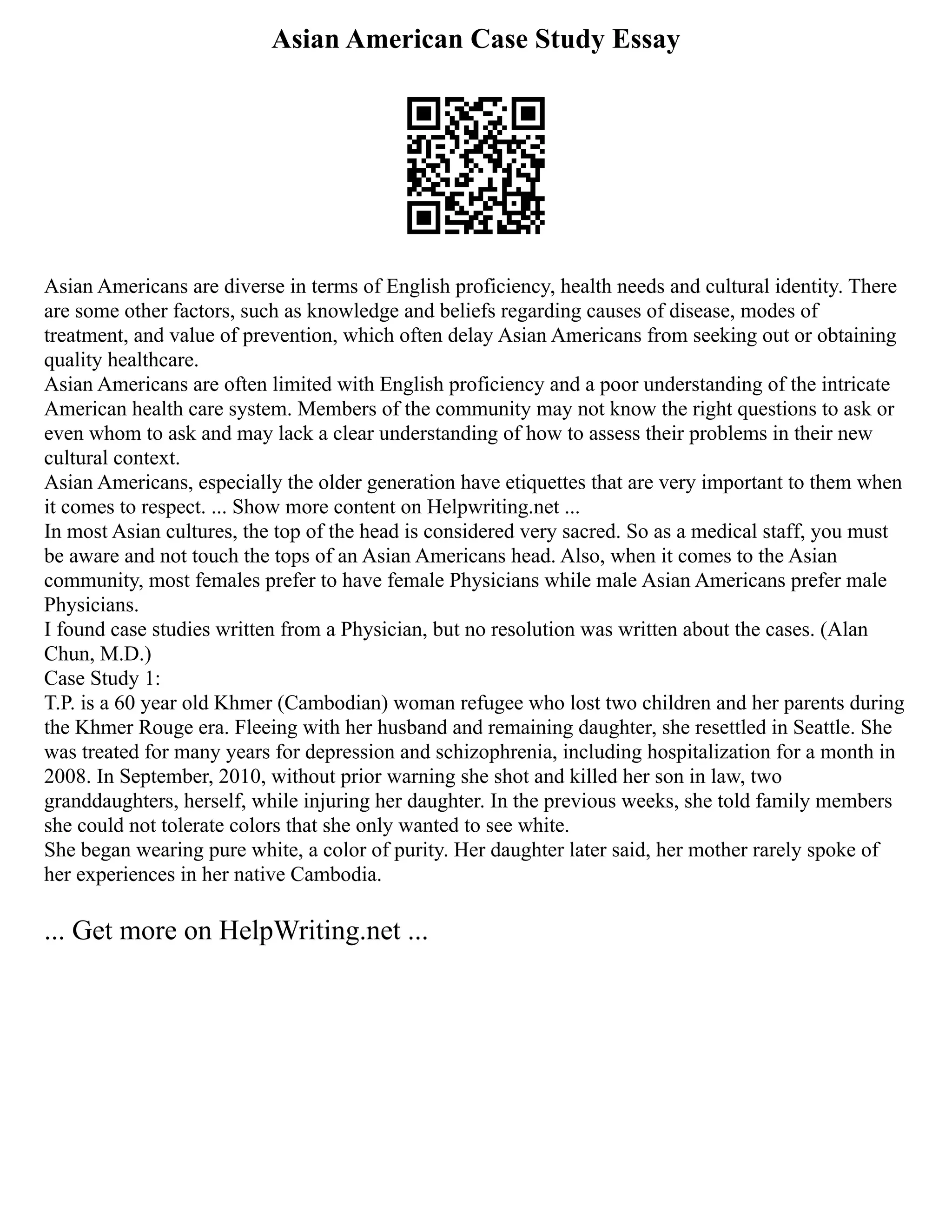 Narrative Essay Sample Thesis Essay | PDF