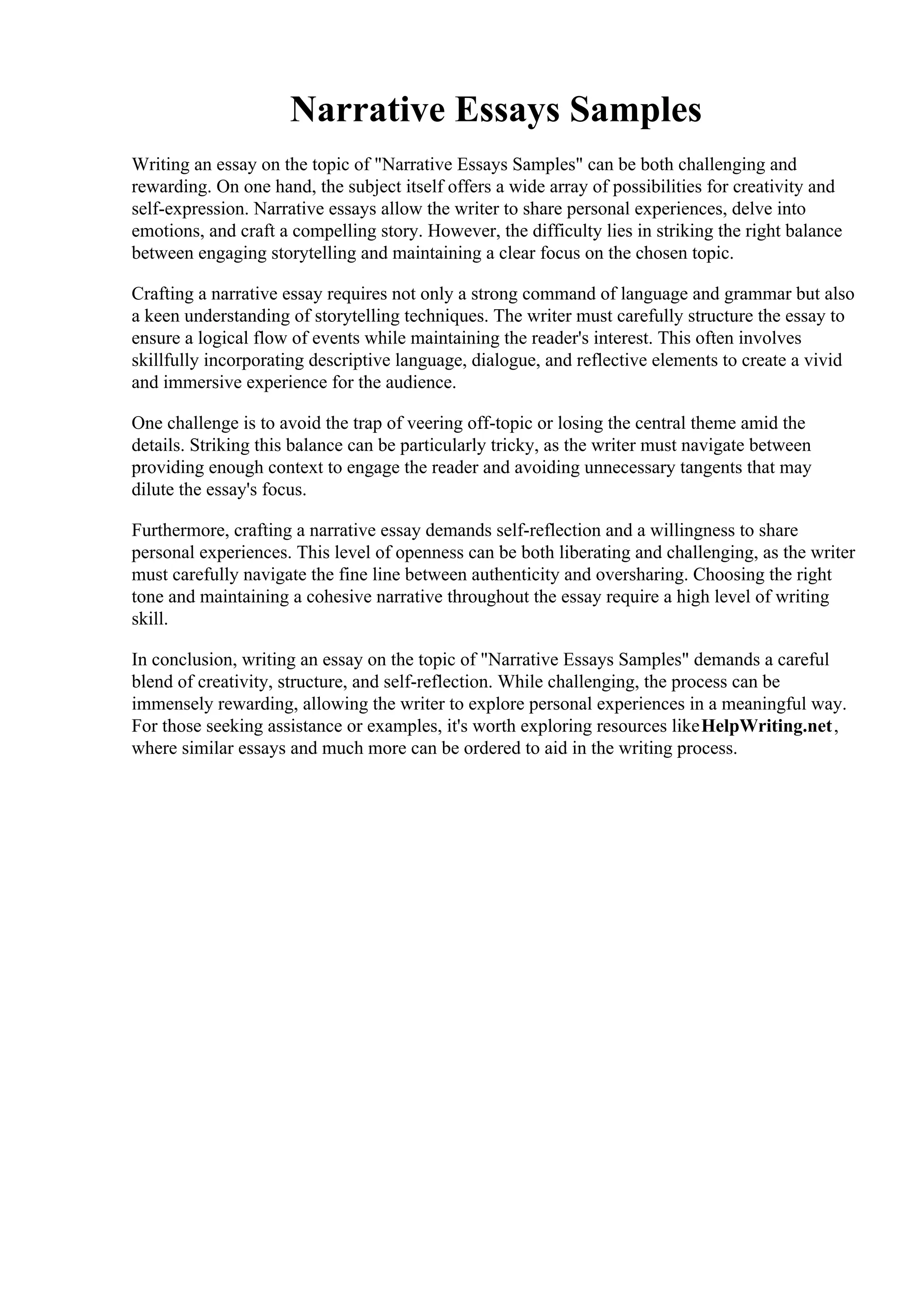 Narrative Essays Samples.pdf