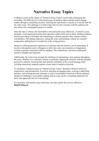 Narrative Essay Topics.pdf
