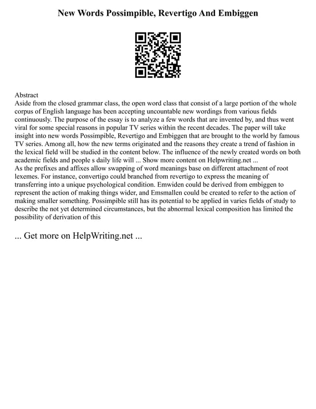 Narrative Essay Writing Examples Telegraph | PDF