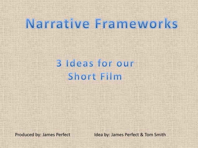 Narrative frameworks | PPT