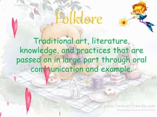 Narrative genres | PPTX