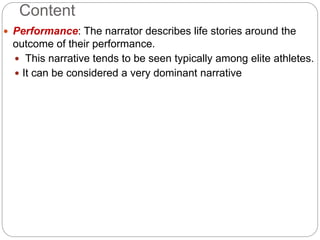 Narrative identity - 2.0 | PPTX