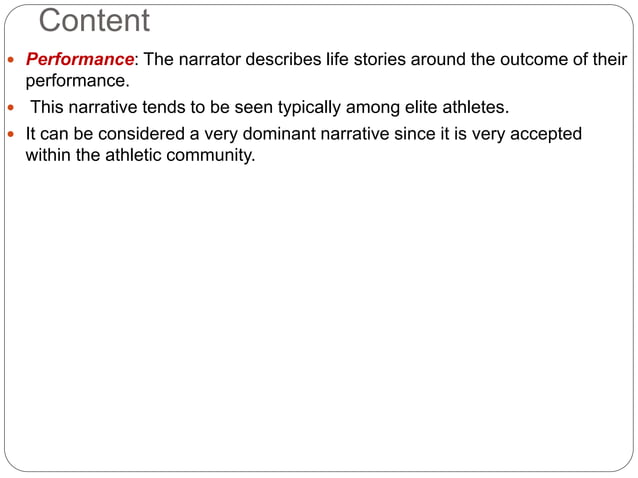 Narrative identity part 2 | PPTX