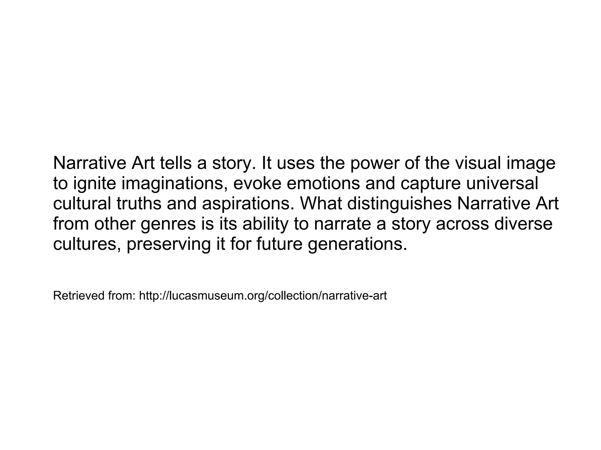 Narrative in Art | PDF