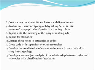 Narrative inquiry | PPT