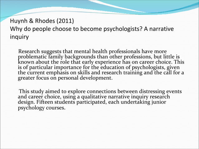 Narrative inquiry | PPT