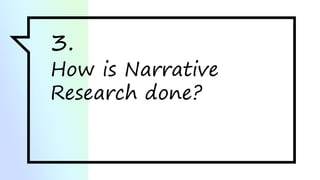 Narrative inquiry | PPTX