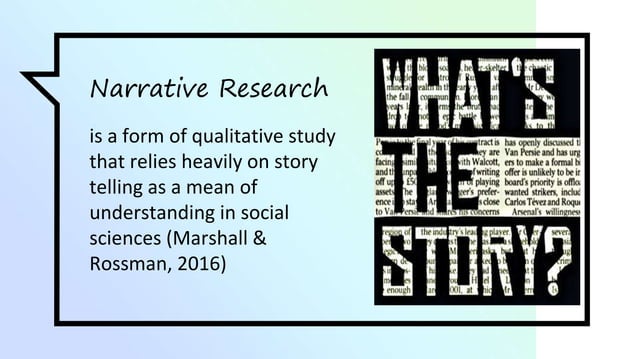 Narrative inquiry | PPTX