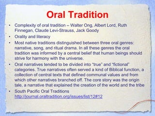 Narrative inquiry & research | PPTX