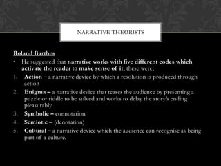 Narrative Investigation | PPT