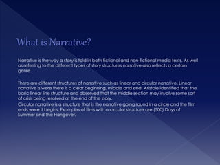 Narrative investigation | PPT