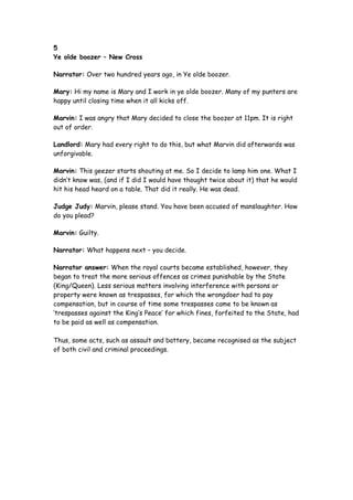 Narrative lesson 3 | PDF