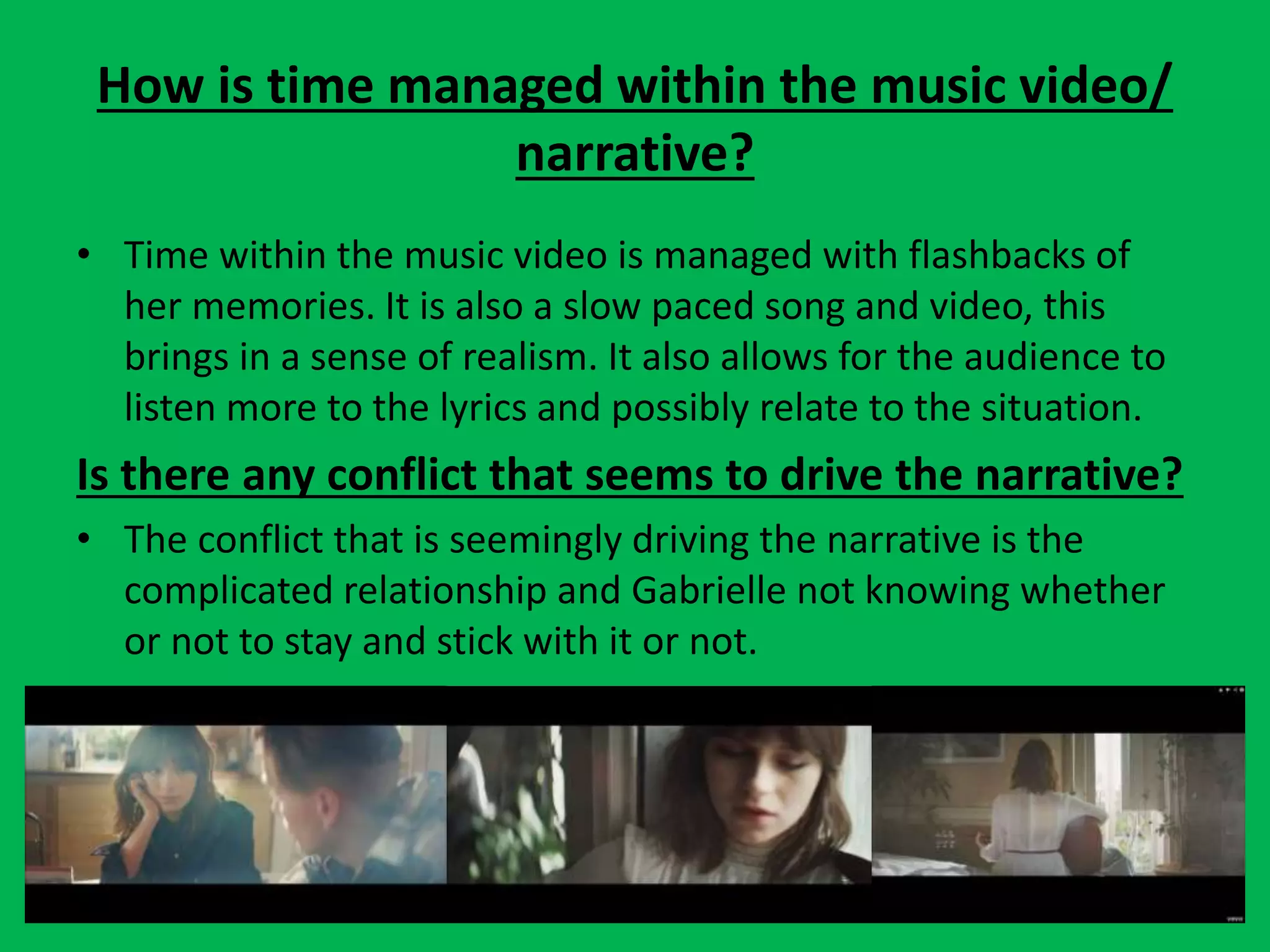 Narrative Music Videos | PPT | Free Download