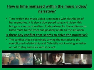 Narrative Music Videos | PPT