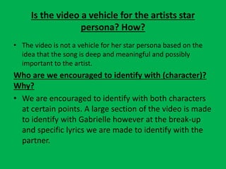 Narrative Music Videos | PPT