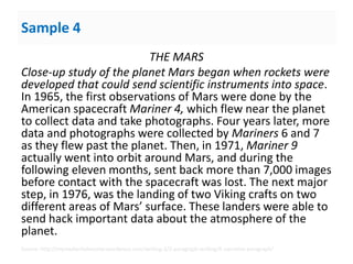 Narrative paragraph | PPTX