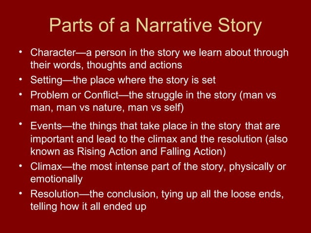 Narrative plot structure power point[1] | PPT