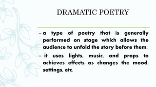 Narrative poetry | PPTX